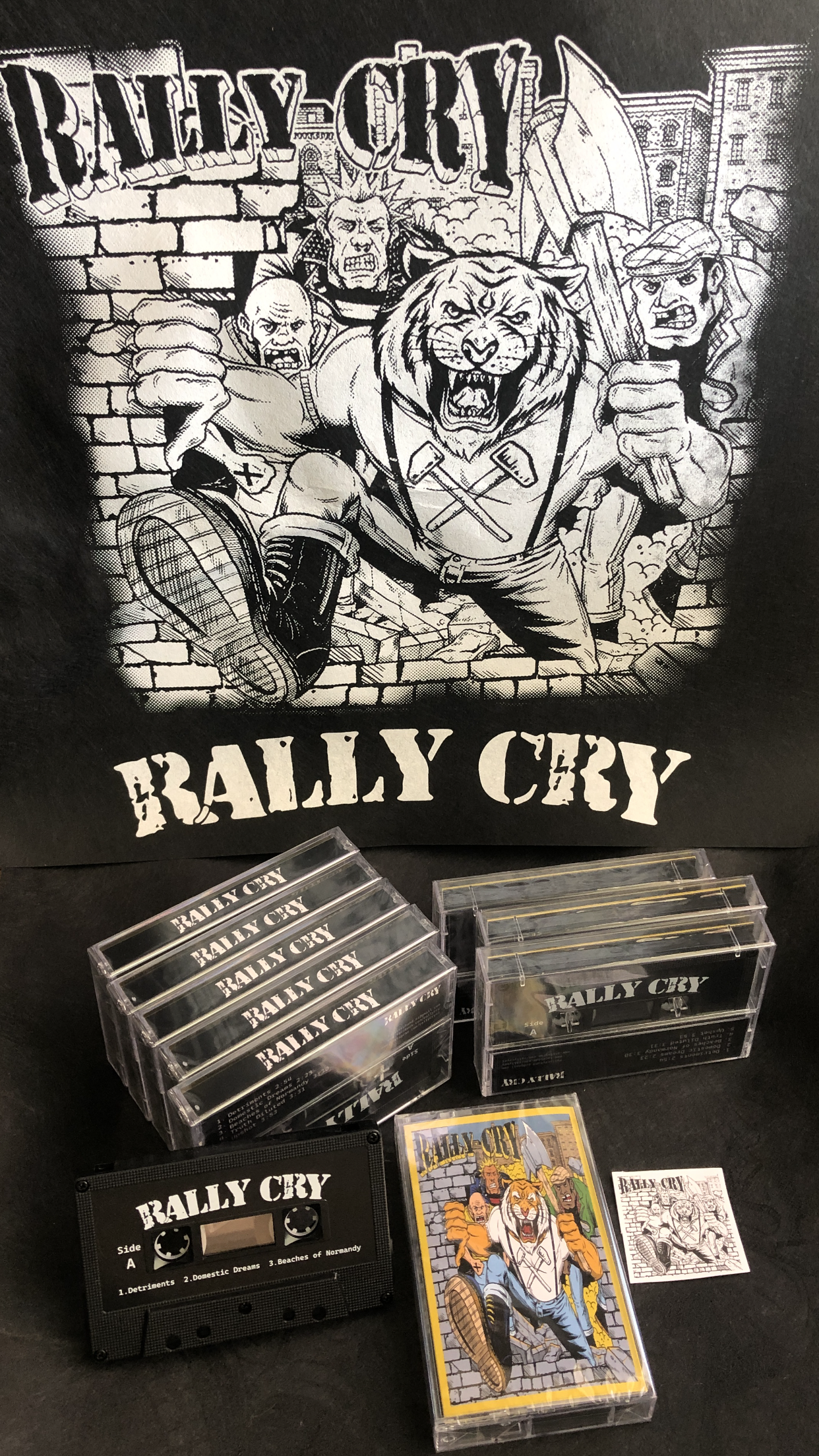 Rally Cry EP - Cassette – Two Strokin’ It