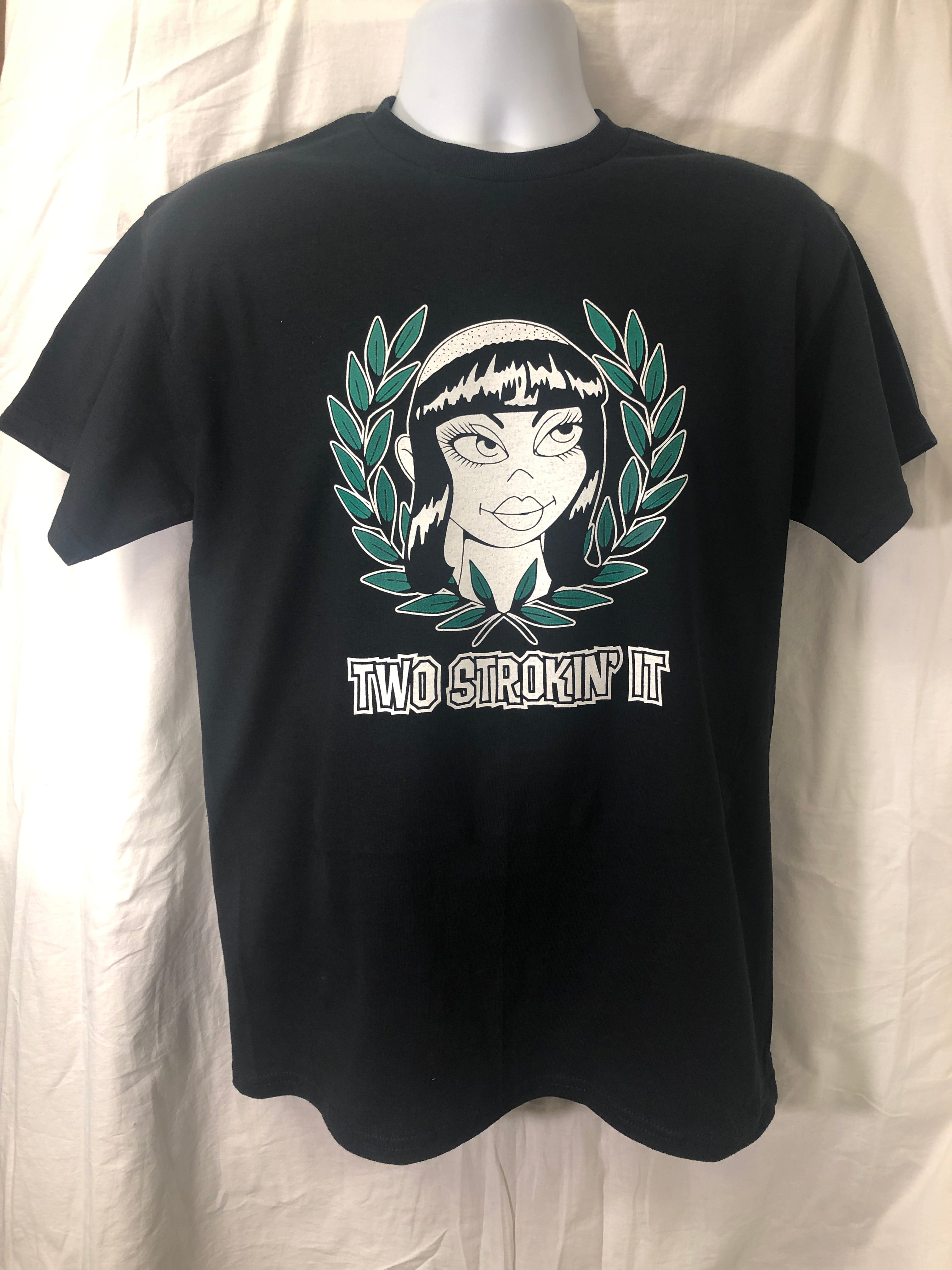 Two Strokin' It - Laurel Byrd Short Sleeve T-shirt – Two Strokin’ It