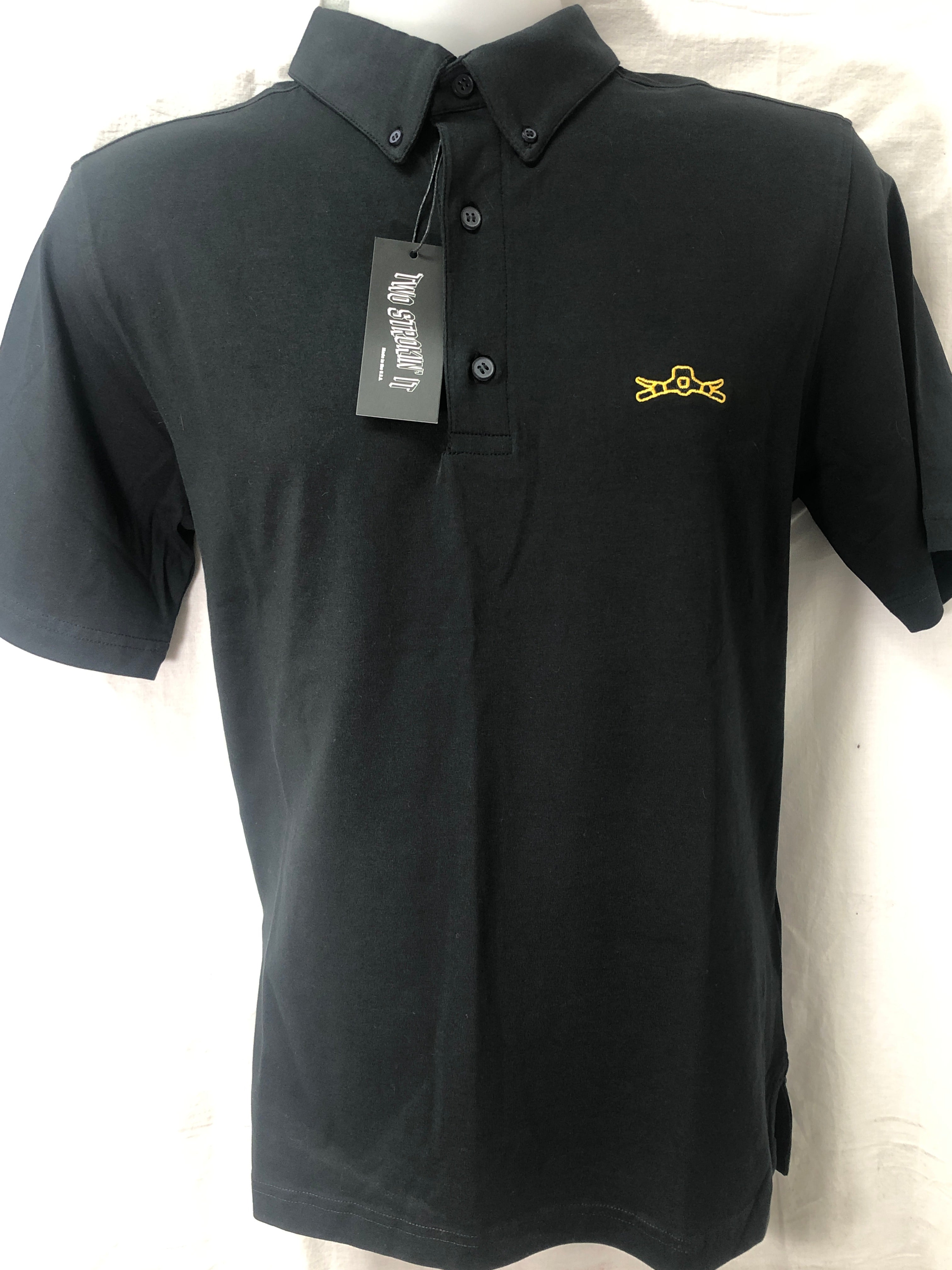 Two Strokin' It - Oxford Button Down Collar Polo – Two Strokin’ It